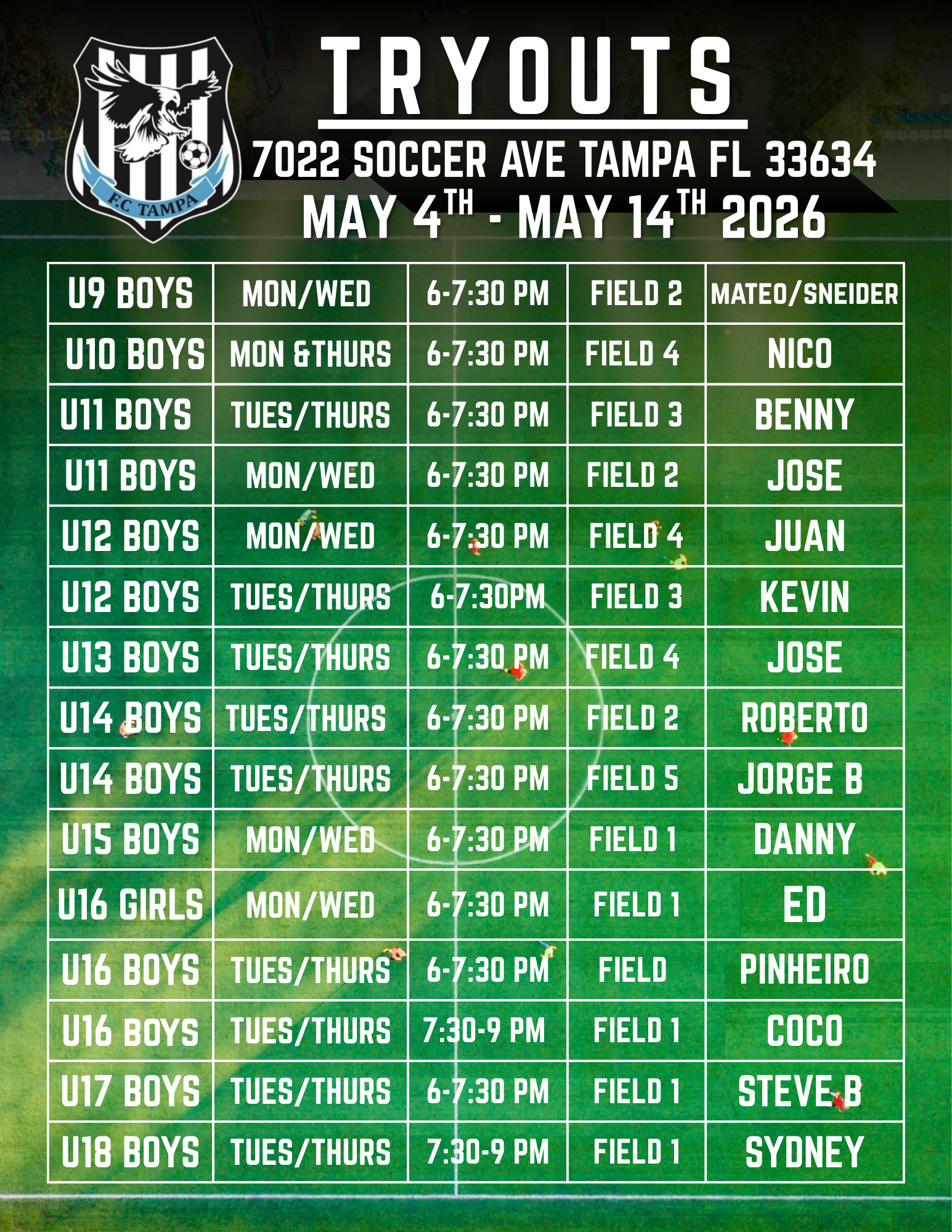 FC Tampa Shimberg : since 1972 - FC Tampa Shimberg is a community ...